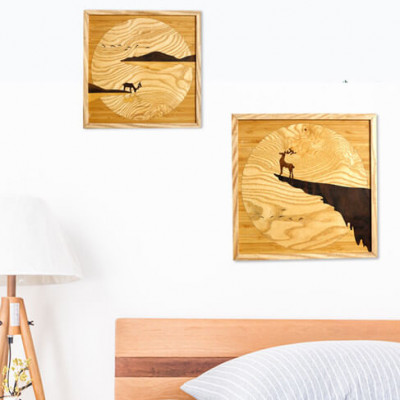 Wood Veneer Marquetry Inlays | Custom Wood Veneer Inlays, Inlay Supplies