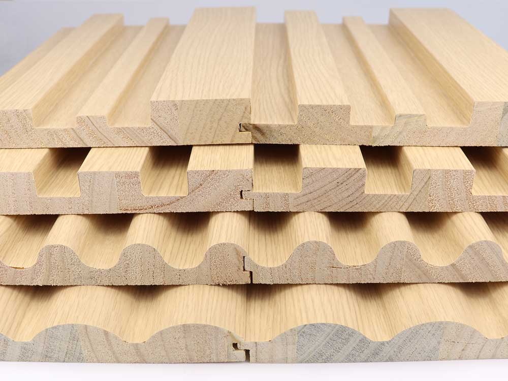 PVC Wrapped Fluted Panel